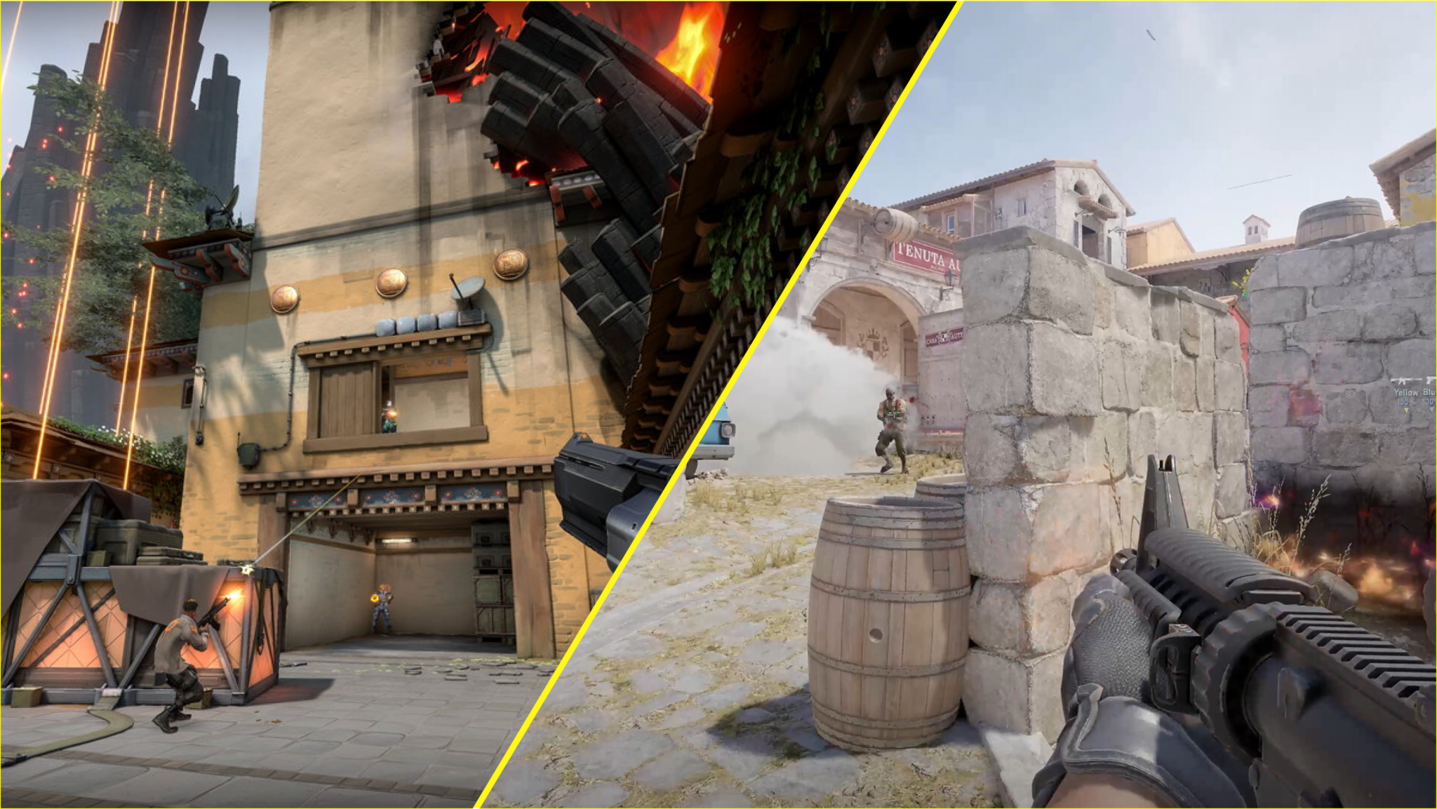 CS2 vs Valorant : Comparaison détaillée des deux géants du FPS - Mately