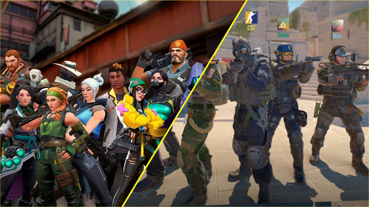 CS2 vs Valorant : Comparaison détaillée des deux géants du FPS - Mately